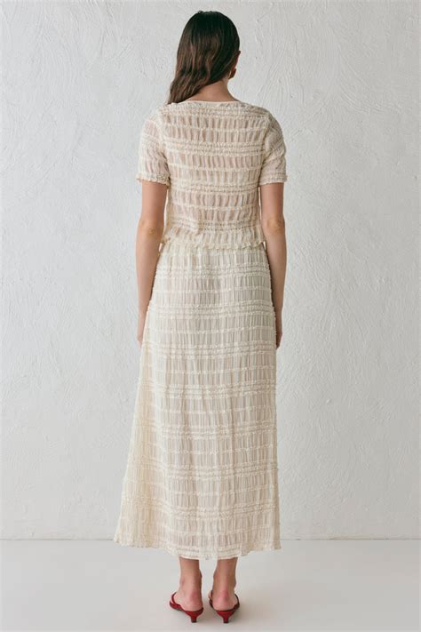 Sofia Top Cream Vrg Grl