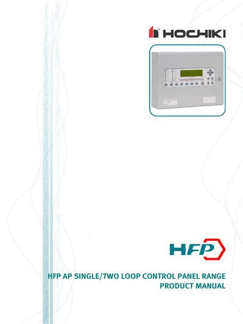 Hfp Ap Single Loop Control Panel Product Manual Pdf Fuse Electrical Mains Electricity