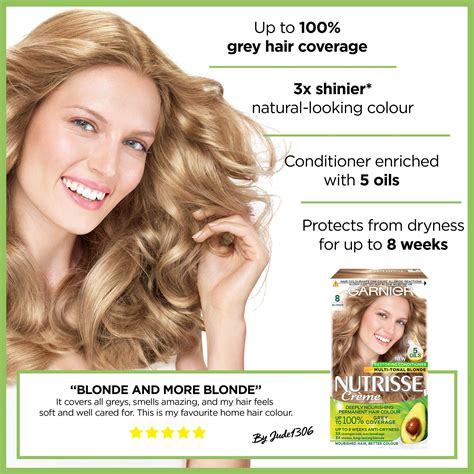 Buy Garnier Nutrisse Permanent Hair Dye Natural Looking Hair Colour