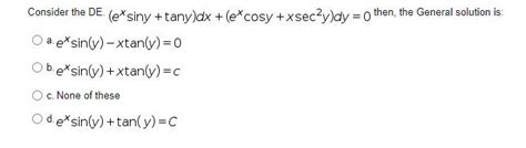 Solved Consider The De