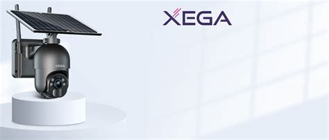 Xega 3G 4G LTE Security Camera No WiFi 2K Super HD Solar Powered