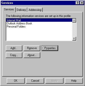 Outlook 97 Setup Sonic Net Broadband ISP Phone TV Hosting DSL Fusion FlexLink Ethernet