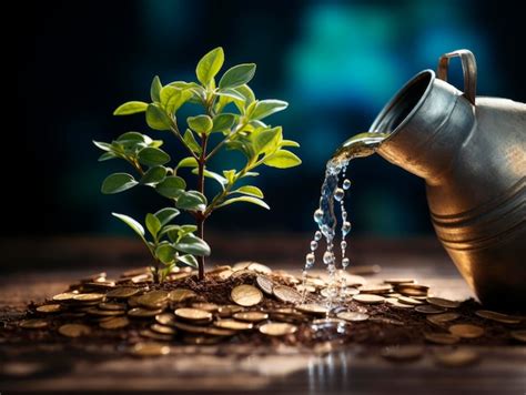 Premium Ai Image Concept Of Investment And Accumulation Of Money