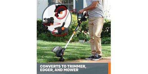 Worx 20v Gt Revolution Cordless String Trimmer