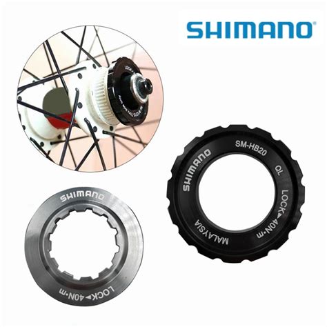 Shimano Xt Hb Rt SM HB Center Lock Disc Brake Hub Rotor Lockring For Mm Mm Axle