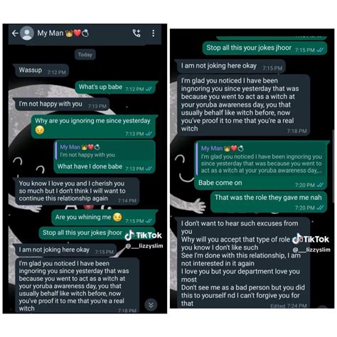 Man Dumps His Girlfriend For Acting As A Witch In A Drama In School