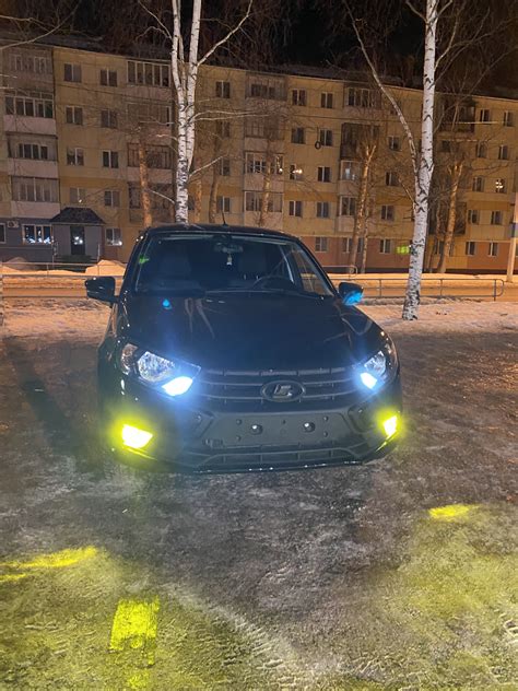 #2 Антихром и установка птф — Lada Гранта (2G) FL, 1,6 л, 2023 года ...