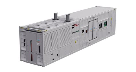 Containerized Stackable All In One Generator Sets Provide Turn Key Power Solutions For Critical