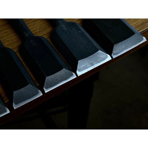 Old Stock Hidari Ichihiro Bench Chisels Set By Ichihiro 3rd Generation