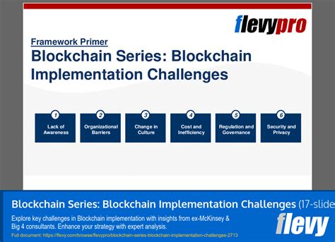 Blockchain Series Blockchain Implementation Challenges Ppt Slide Deck