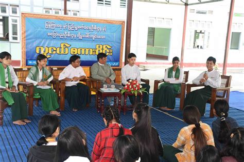 ချမ်းအေးသာစံမြို့နယ် အ ထ က ၂၃ တွင် လူငယ်စကားဝိုင်း ကျင်းပ