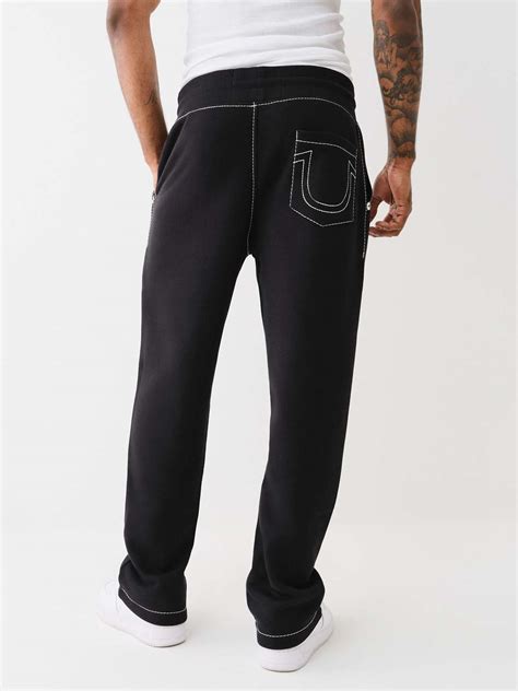 Big T Cross Stitch Sweat Pant True Religion