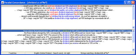 Bilingual Concordance Window Of Paraconc With A Discontiguous Search Download Scientific