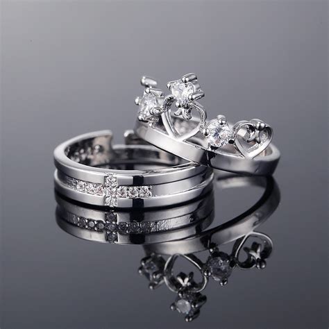 Anillos Compromiso Plata 925 Novios Boda Exclusivo A 502 F 640 00