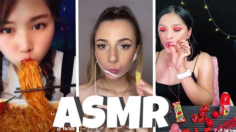 Asmr Recopilación Tiktok Comida Youtube
