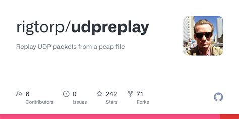 Github Rigtorpudpreplay Replay Udp Packets From A Pcap File