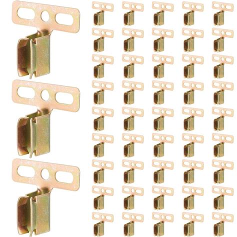Hicarer 24 Pcs Steel Shutter Clips For Vinyl Shutters Hidden
