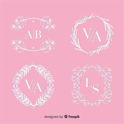 Wedding Monogram Freepik Iucn Water