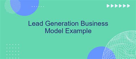 Lead Generation Business Model Example Savemyleads