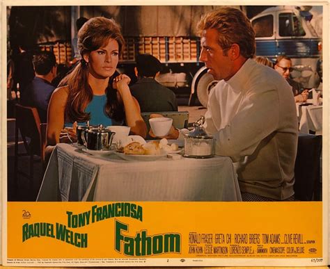 Fathom 1967 Original Vintage Lobby Card