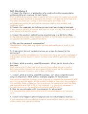 FLVS DBA Module 3 Docx FLVS DBA Module 3 1 Explain The 4 Factors Of Production Of A