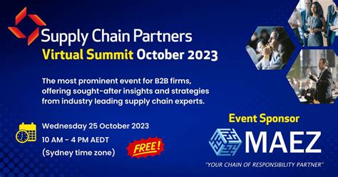 Supply Chain Partners On Linkedin Supply Chain Partners Virtual Summit