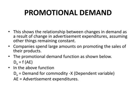 Slideshare Demand Analysis Demand Forecastingppt