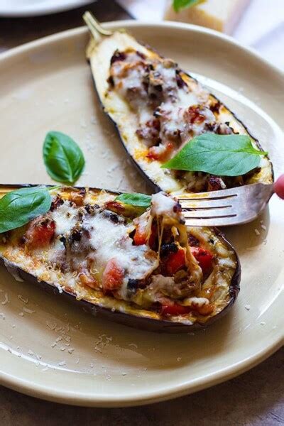 Stuffed Eggplant Parmesan Unicorns In The Kitchen