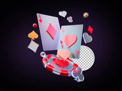 유리 카드 룰렛 및 칩 카지노 포커 컴포지션 3d 렌더링 디자인 요소 프리미엄 Psd 파일