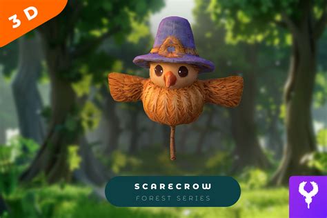 Cartoon Scarecrow 3d 생물 Unity Asset Store