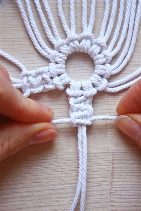 macrame snowflake diy macrame patterns tutorials macrame patterns