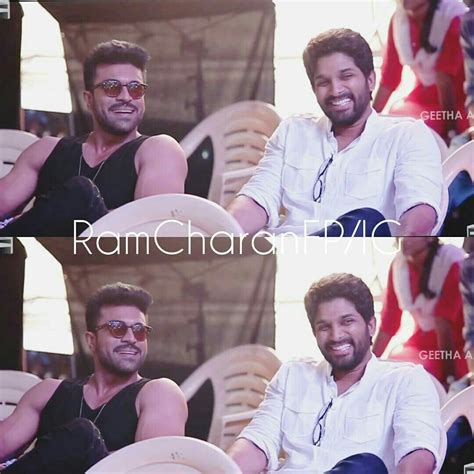 Ram Charan Teja And Allu Arjun