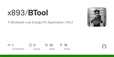 GitHub X BTool TI Bluetooth Low Energy PC Application