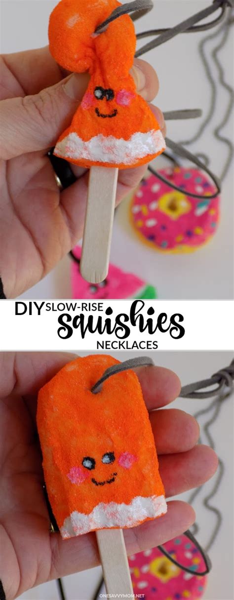 One Savvy Mom NYC Area Mom Blog DIY Squishies Necklaces How To Make Your Own Squishy Toys