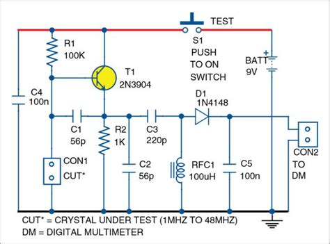 Crystal Test Circuit At Beverly Wesson Blog