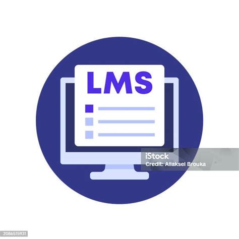 Lms 아이콘 학습 관리 시스템 플랫 벡터 학습 관리 시스템에 대한 스톡 벡터 아트 및 기타 이미지 학습 관리 시스템 아이콘 강당 Istock