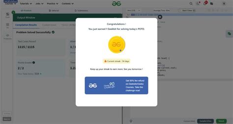 Geekstreak2025 Gfg160 Womenintech Codingjourney Java