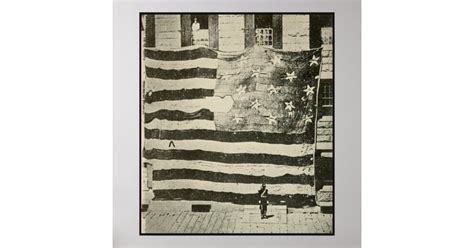 Star Spangled Banner Great Garrison Flag Poster Zazzle