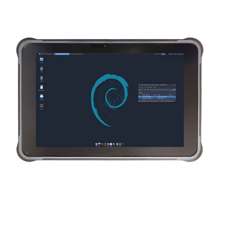 Inch Linux Debian Rugged Tablet