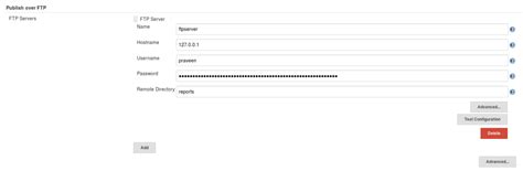 Push Filesreports To Xampp Ftp Server From Jenkins Learn With Praveen