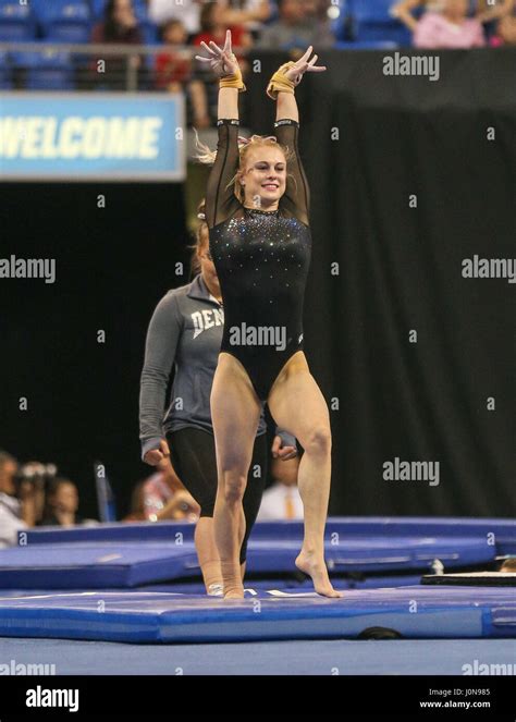 St 14th Apr 2017 Denvers Julia Ross Performs On The Floor During