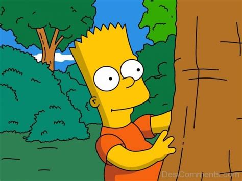 Bart Simpson Sitting DesiComments Com