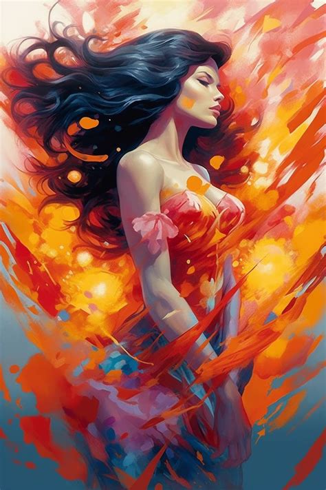 A Captivating Portrait Of A Woman
