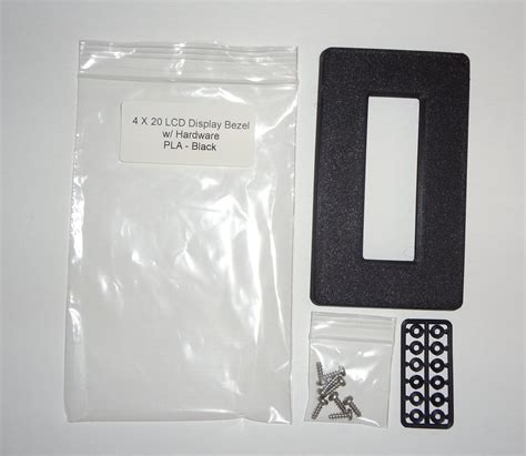 X Alphanumeric LCD Display Bezel W Hardware Etsy