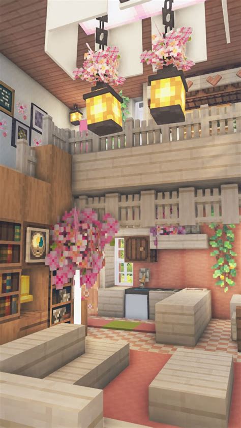 Minecraft How To Build A Cherry Blossom House Easy Minecraft Houses