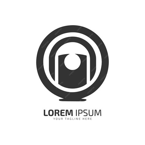 Premium Vector Minimal And Abstract Logo Of Lock Vector Lock Icon Door Lock Silhouette