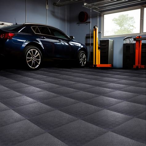 Modular Interlocking Solid Floor Tiles