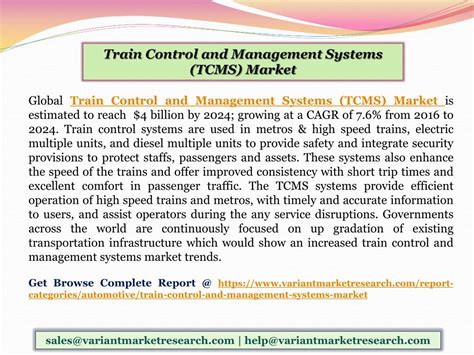 Ppt Train Control And Management Systems Tcms Market Powerpoint Presentation Id7765796