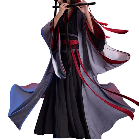 正版魔道祖师喵屋小铺夷陵老祖魏无羡cos服动漫服装古风服饰男装虎窝淘
