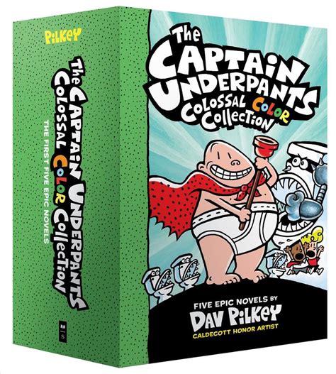 Buy The Captain Underpants Colossal Color Collection Captain